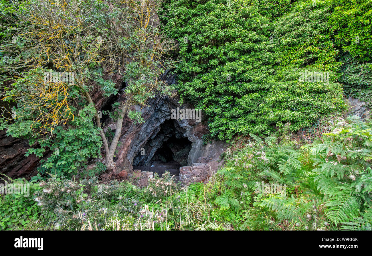 ROSEMARKIE BLACK ISLE ROSS AND CROMARTY SCOTLAND ENTRANCE WITH STONE ...