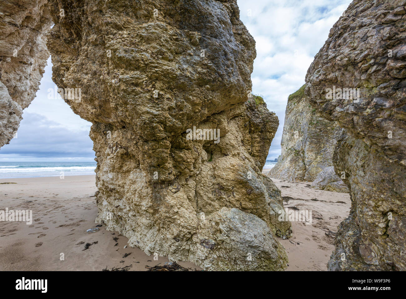 White Rocks sandy beach near Portrush, Co Antrim Stock Photo - Alamy