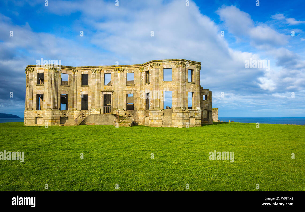 Mussenden Temple near Castlerock, Co Derry, Northern Ireland Stock ...