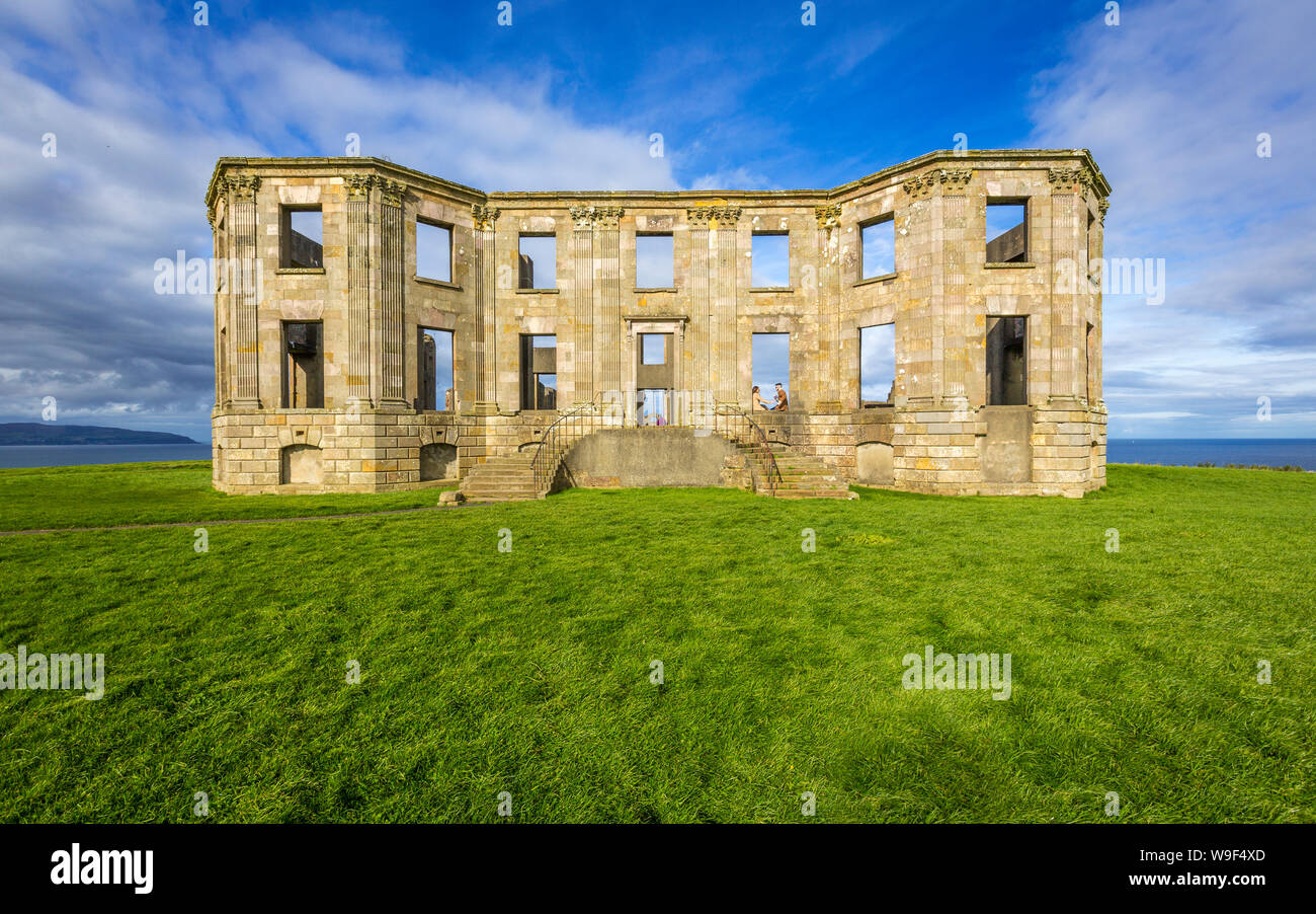 Mussenden Temple near Castlerock, Co Derry, Northern Ireland Stock ...