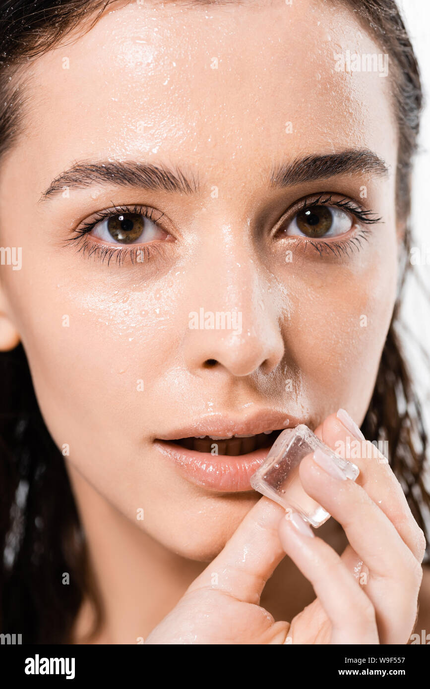 Ice cube lips hi-res stock photography and images - Alamy