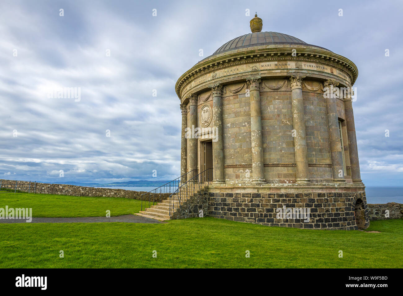Mussenden Temple near Castlerock, Co Derry, Northern Ireland Stock ...