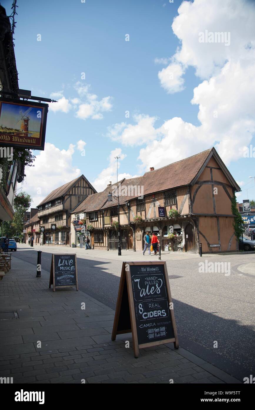 Medieval spon street coventry west hi-res stock photography and images ...