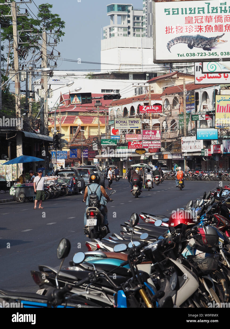 Downtown, Pattaya, Thailand, Asia Stock Photo - Alamy