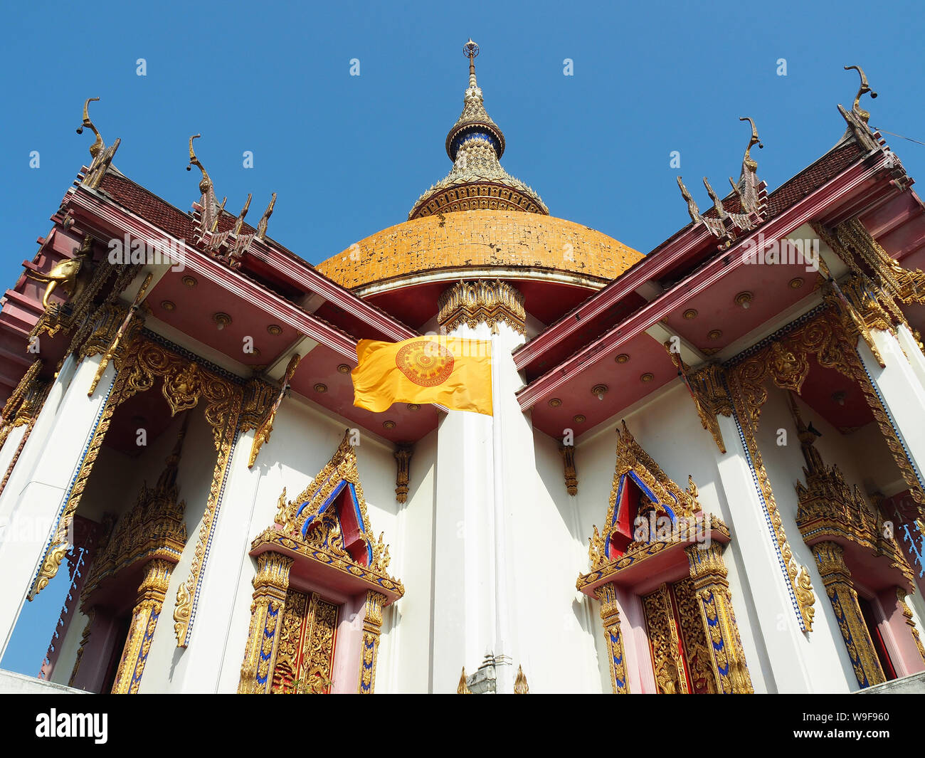 Wat Chai Mongkhon temple, Pattaya, Thailand, Asia Stock Photo - Alamy