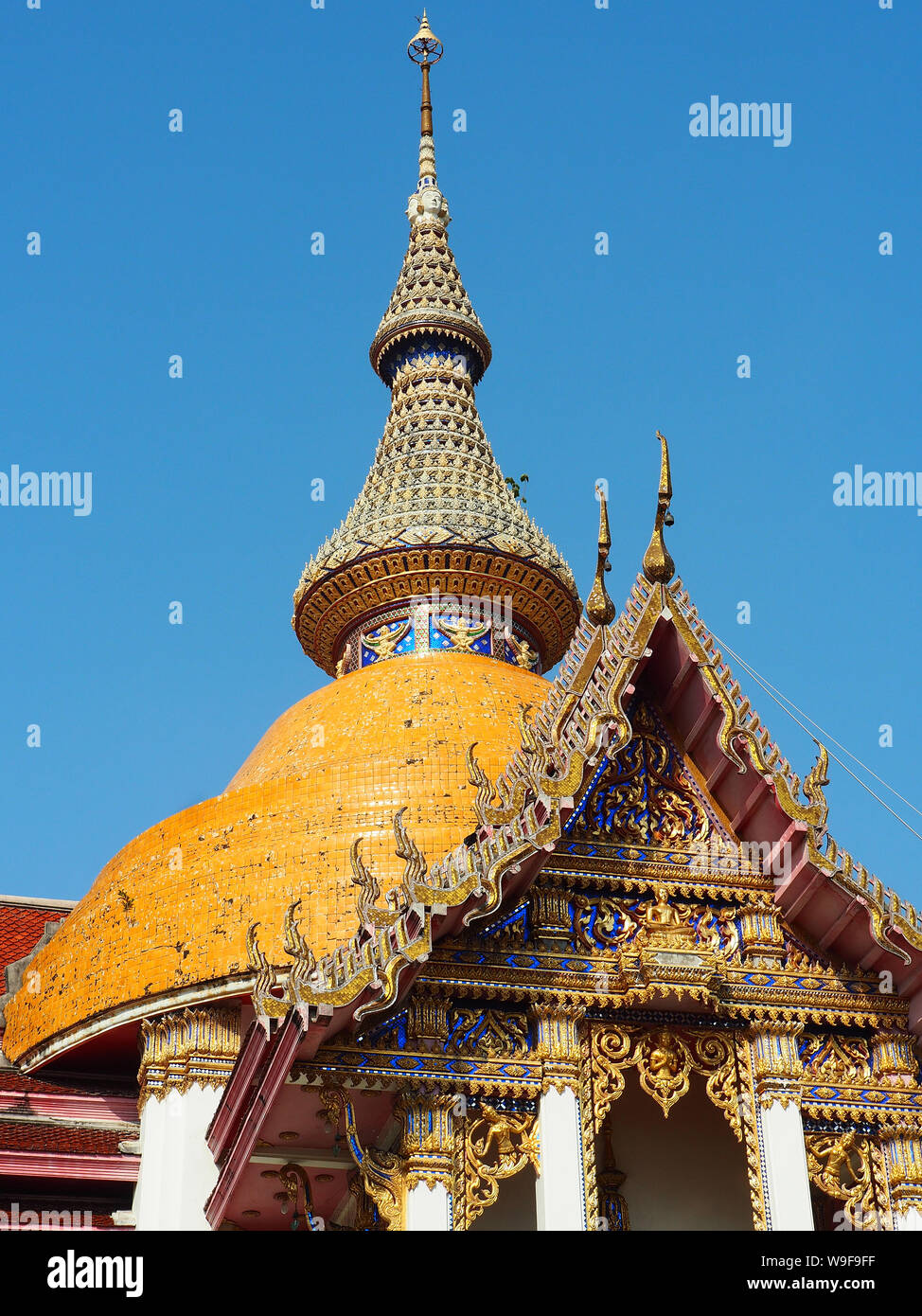 Wat Chai Mongkhon temple, Pattaya, Thailand, Asia Stock Photo - Alamy