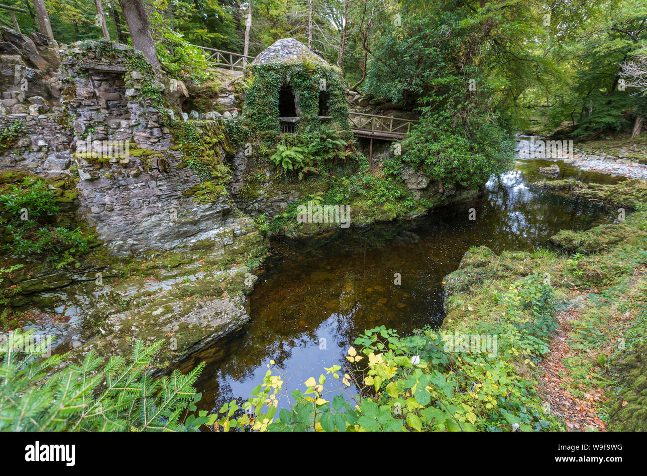 Hermitage at Tollymore Forest Park, Newcastle, Northern Ireland Stock ...