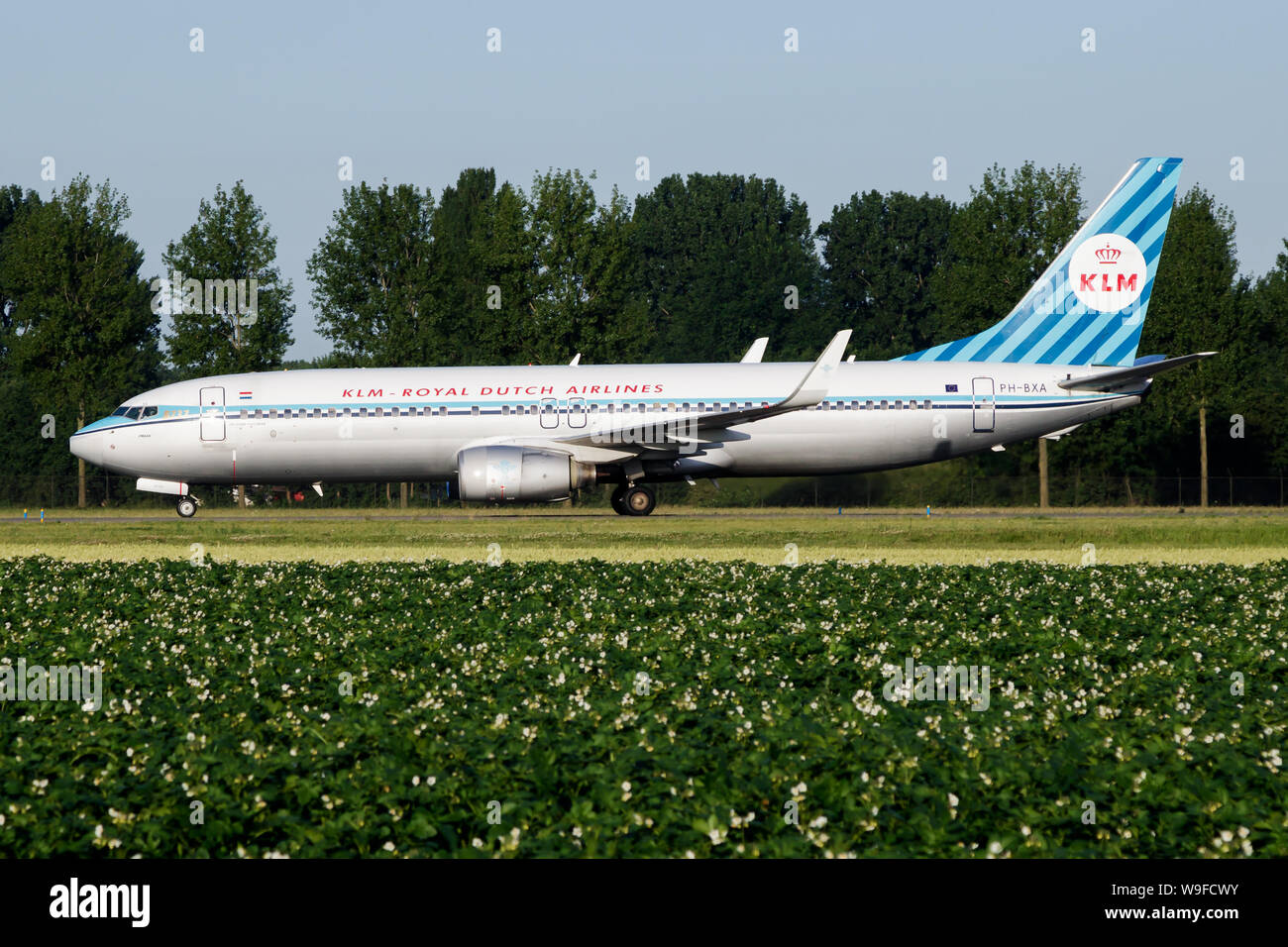 AMSTERDAM / NETHERLANDS - JULY 3, 2017: KLM Royal Dutch Airlines ...