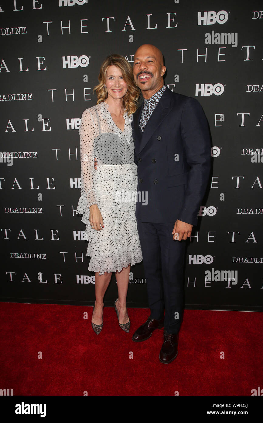 Los Angeles, CA, USA. Laura Dern, Common at FYC Screening of HBO's "The ...