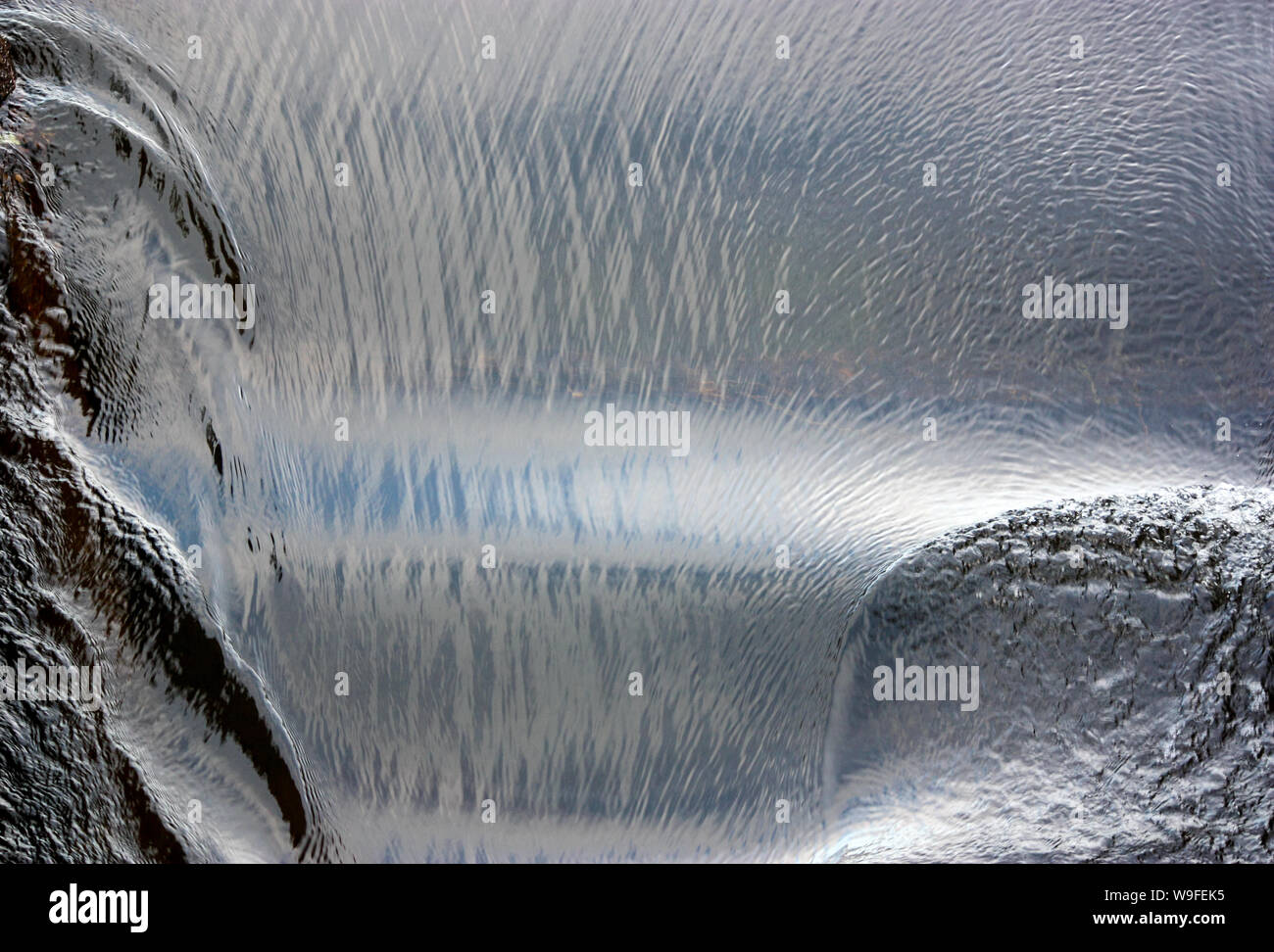 Flowing water in the river. Beautiful water motion Stock Photo - Alamy