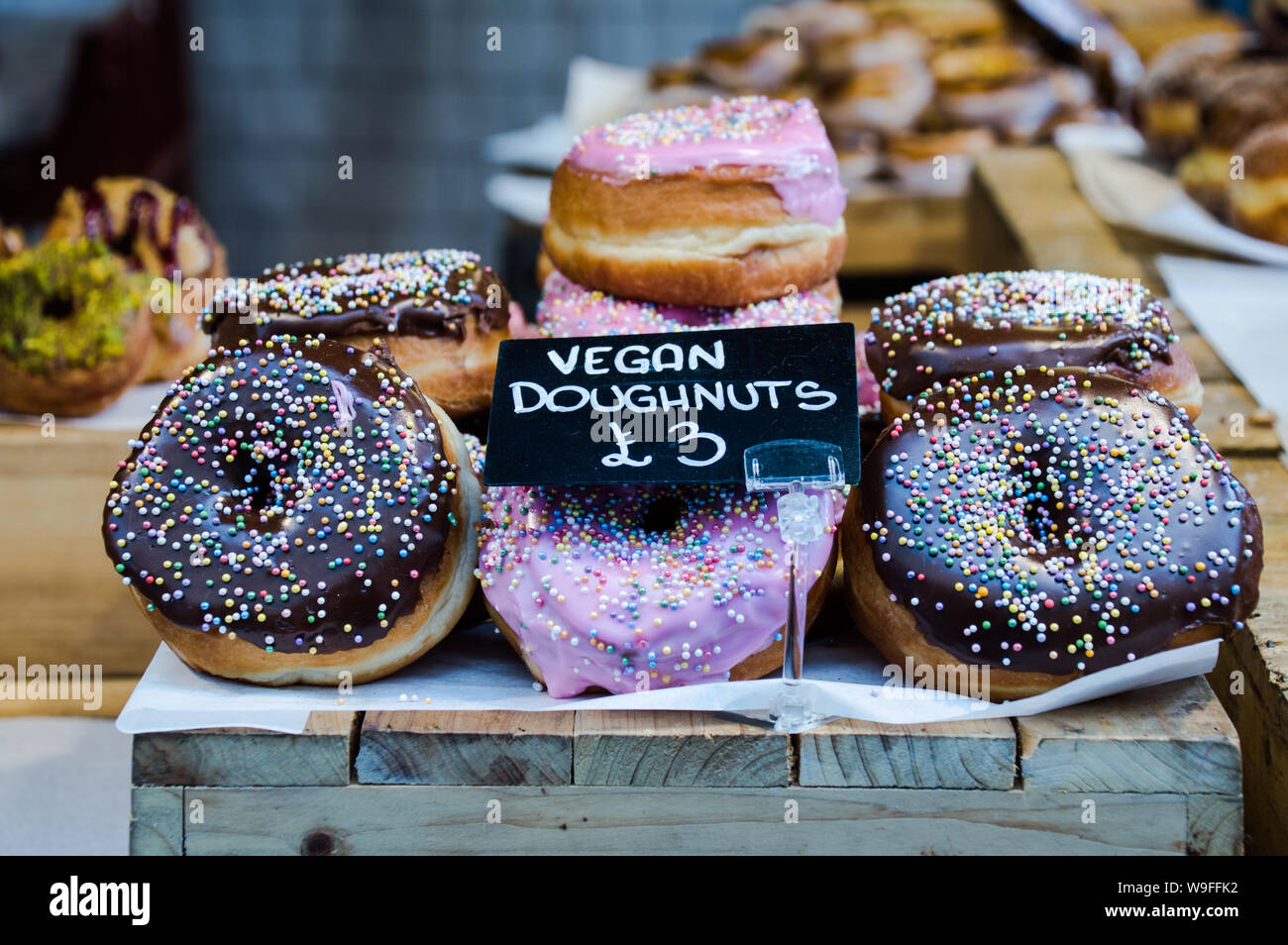 Doughnut stall doughnuts stall hi-res stock photography and images - Alamy