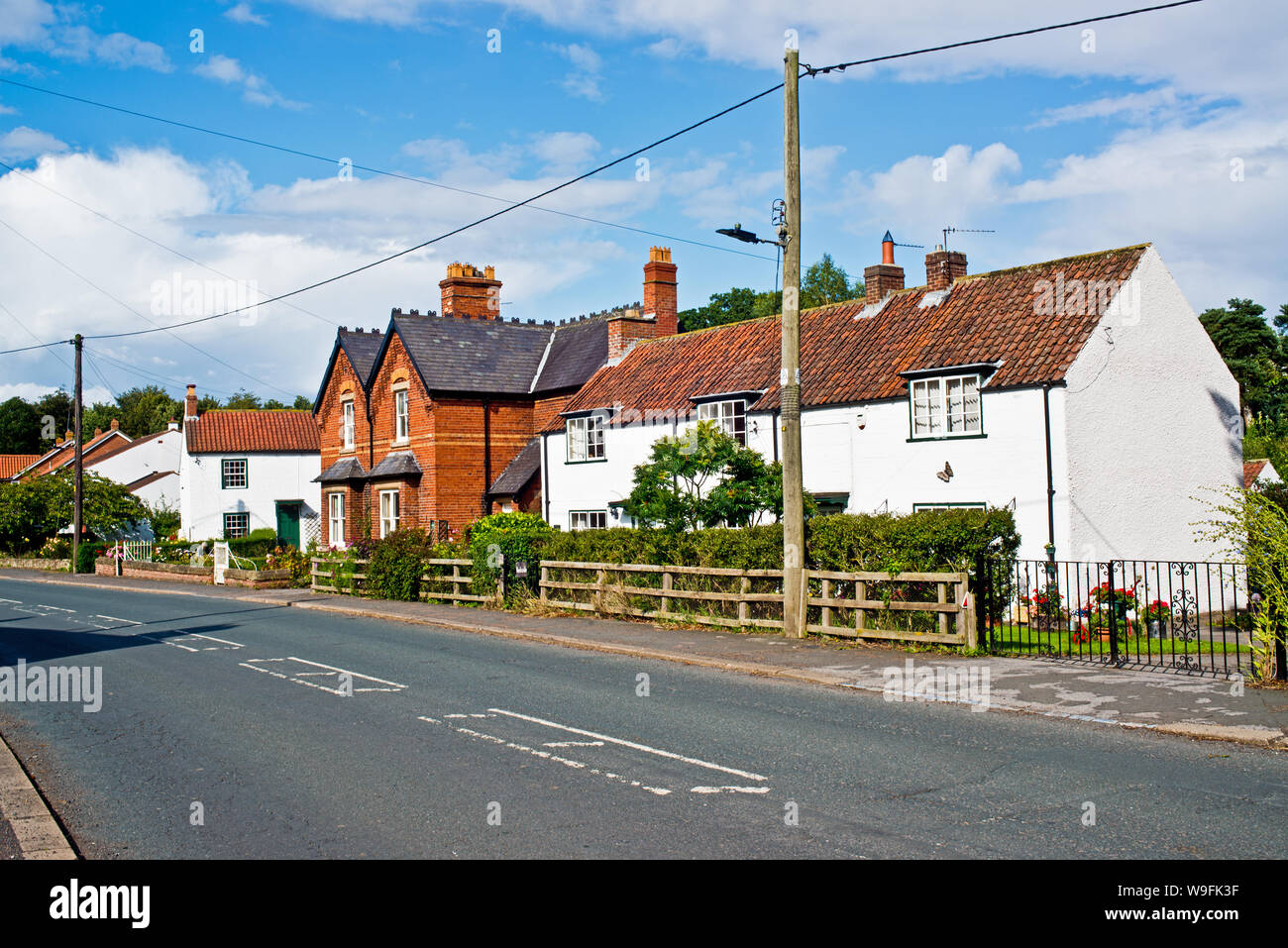 Crathorne, North Yorkshire, England Stock Photo - Alamy