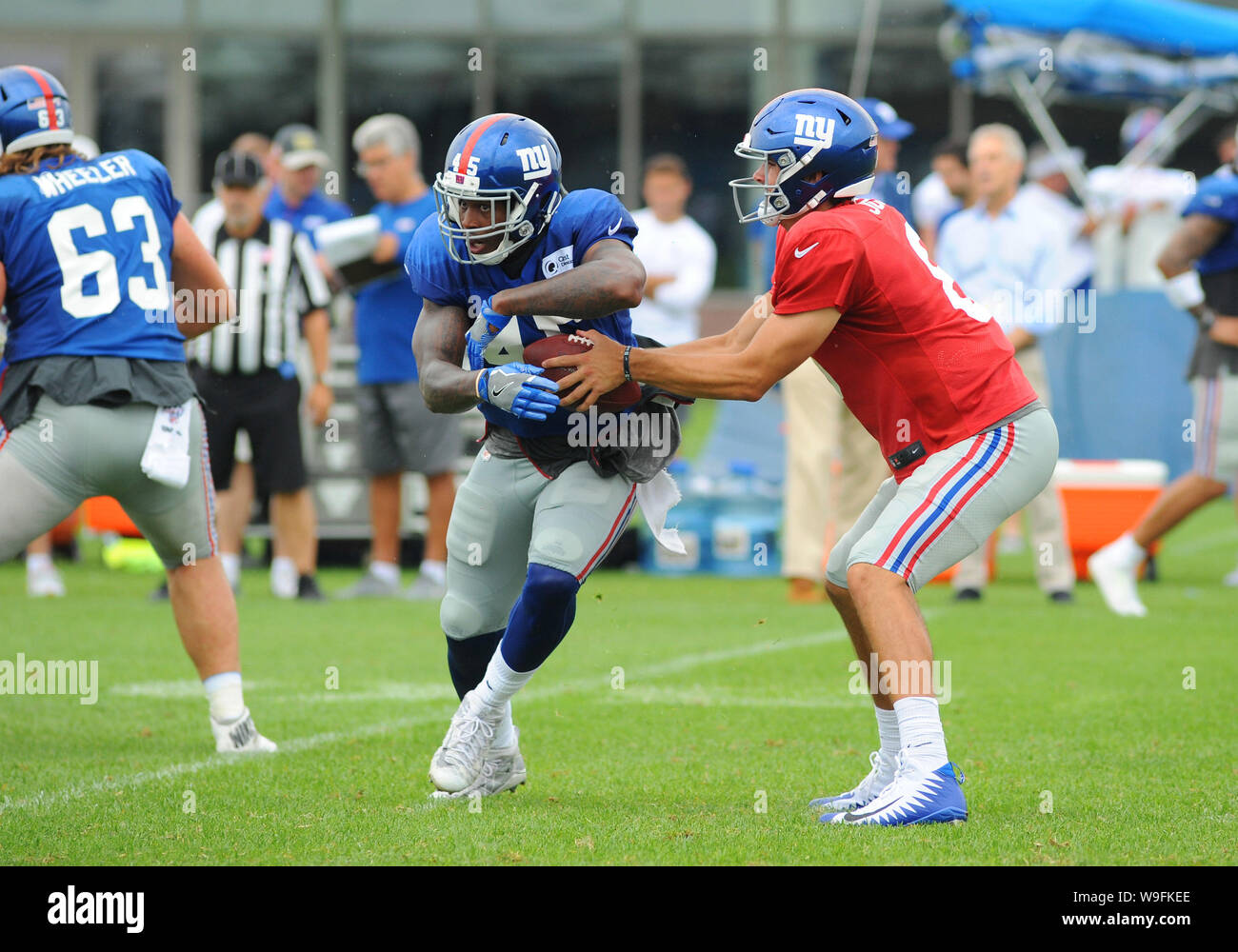 August 13, 2019: August 13, 2019 : New York Giants Quarterback DANIEL ...