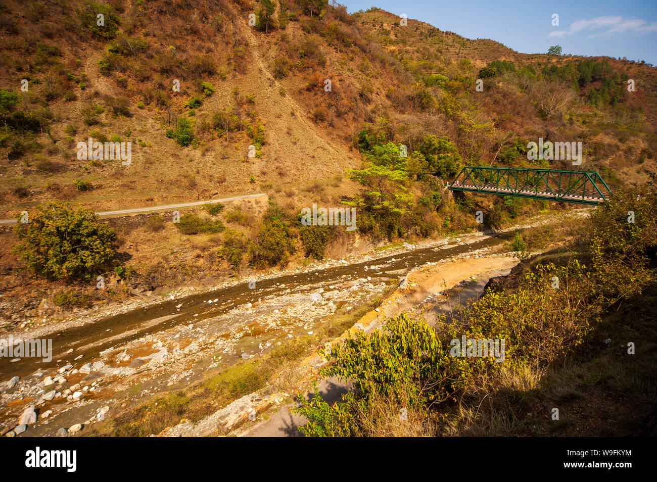 Jim Corbett when after the Panar maneating leopard crossed the Panar ...