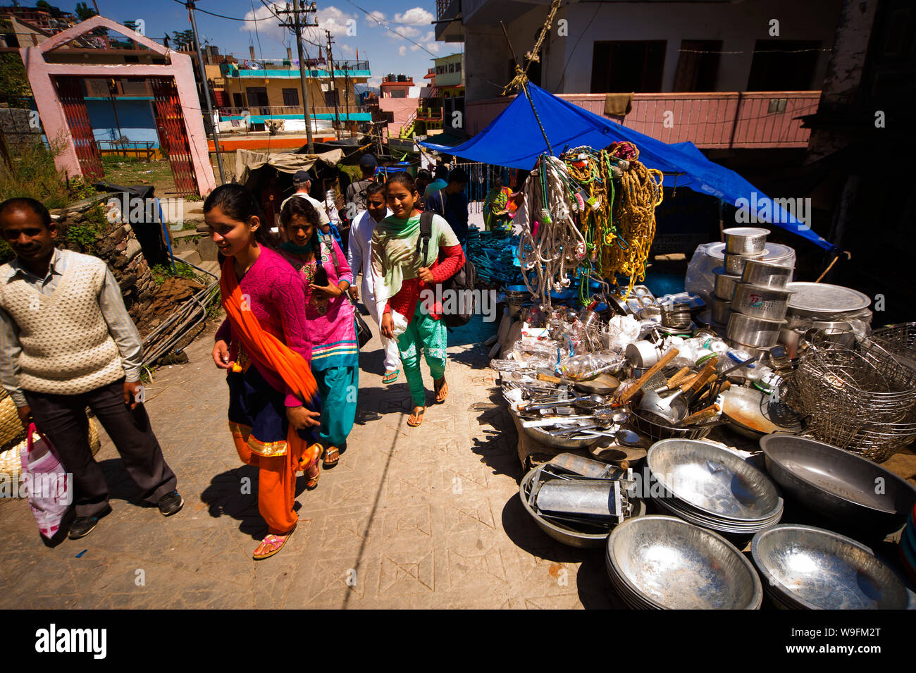 Almora market hi-res stock photography and images - Alamy