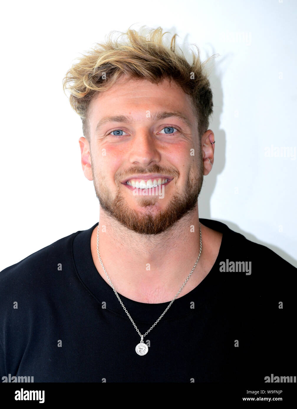 Sam Thompson is pictured as the Made in Chelsea cast came together ...