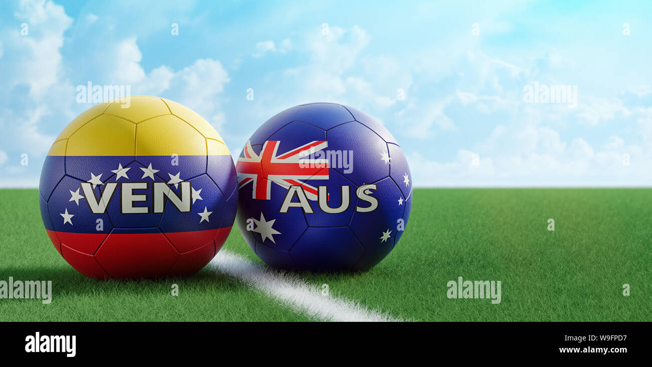 Australia soccer team hi-res stock photography and images - Alamy