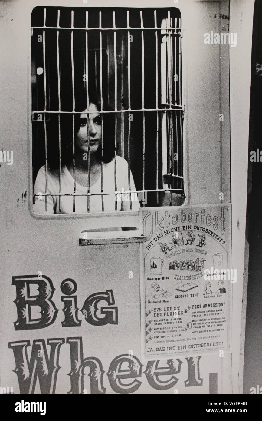 Fine black and white art photography from the 1970s of a carnival ...