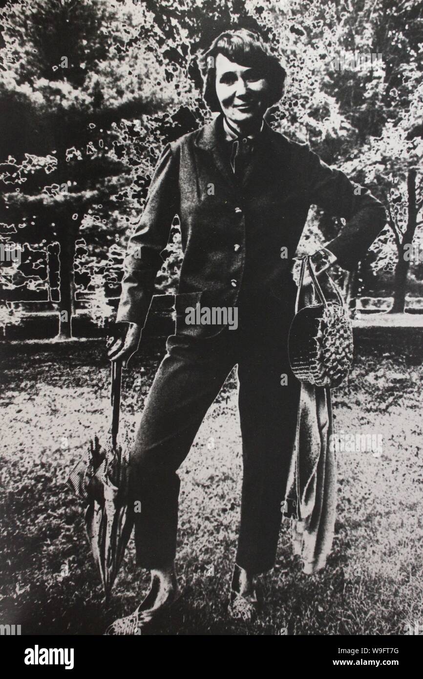 Fine black and white art photography from the 1970s of a woman on a ...