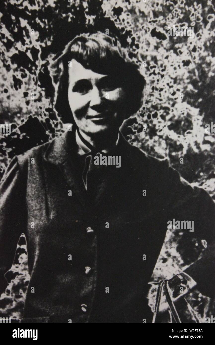 Fine black and white art photography from the 1970s of a woman on a ...