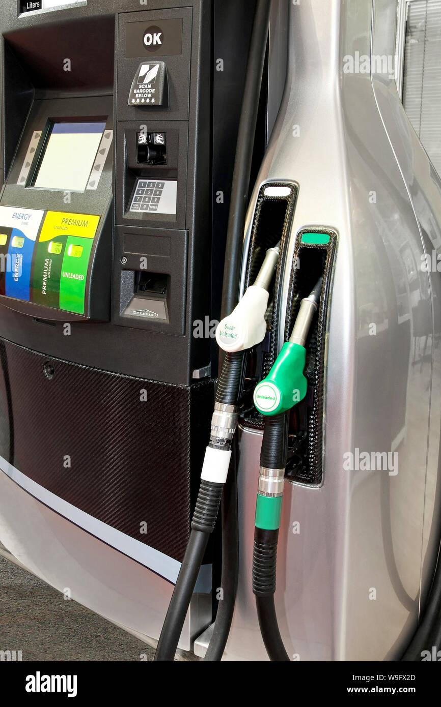 Modern gas pump hi-res stock photography and images - Alamy
