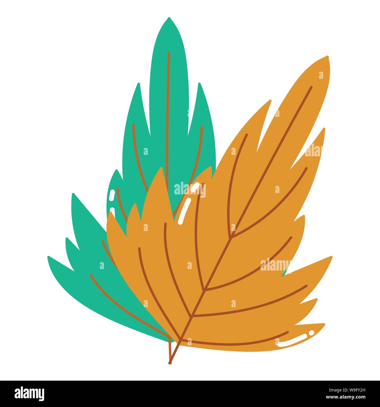 Leaves design, Plant floral garden nature decoration ornament and ...