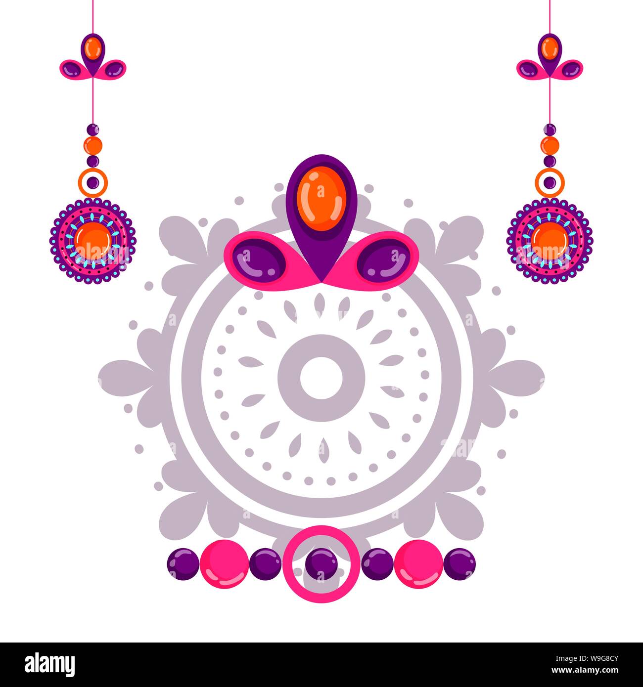 Amulet design, Bohemic ornament meditation indian decoration ethnic ...