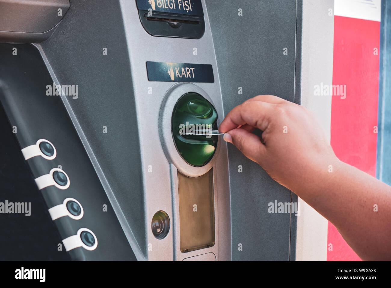 Bank account atm hi-res stock photography and images - Alamy