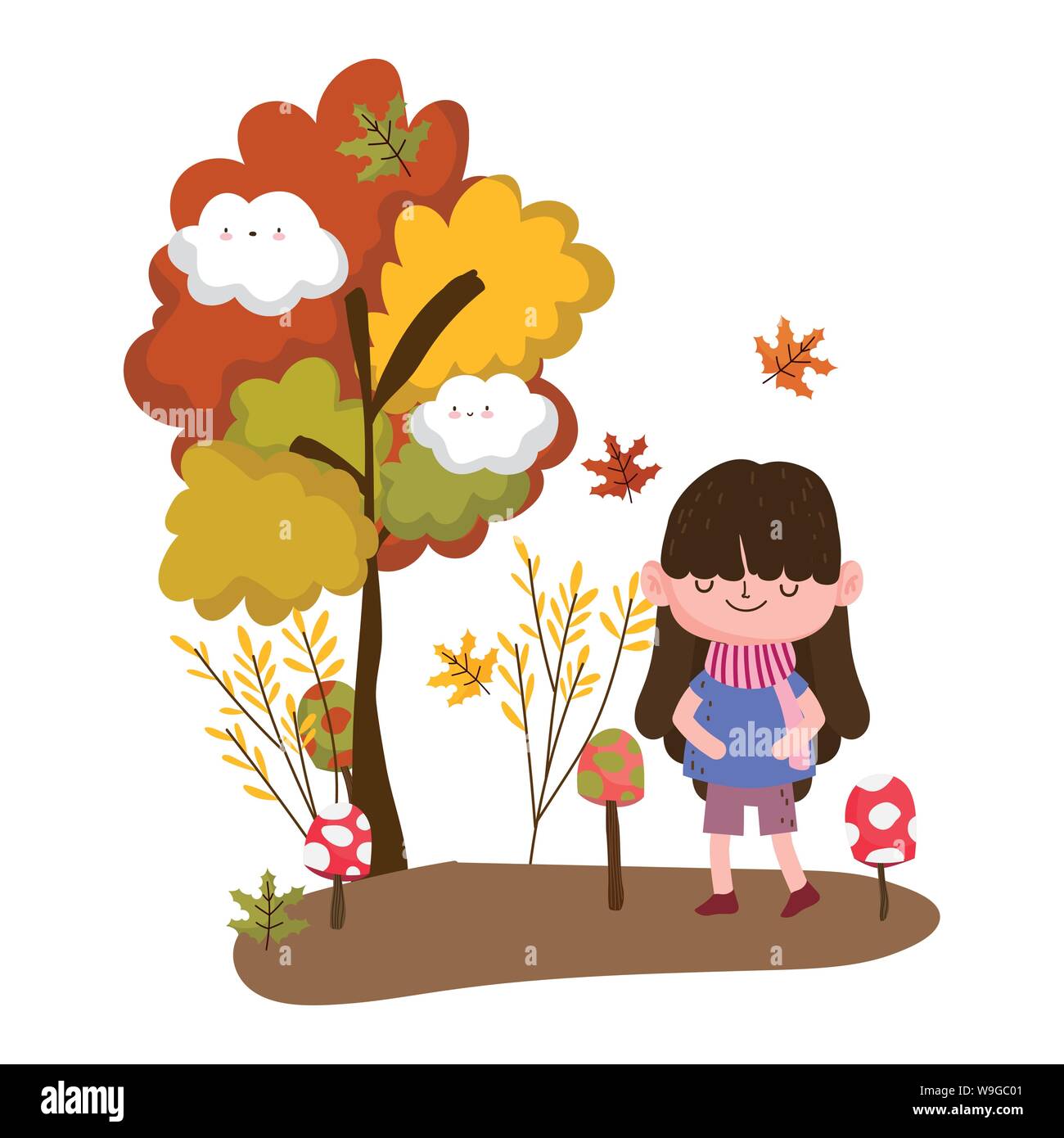Autumn Season Cartoon