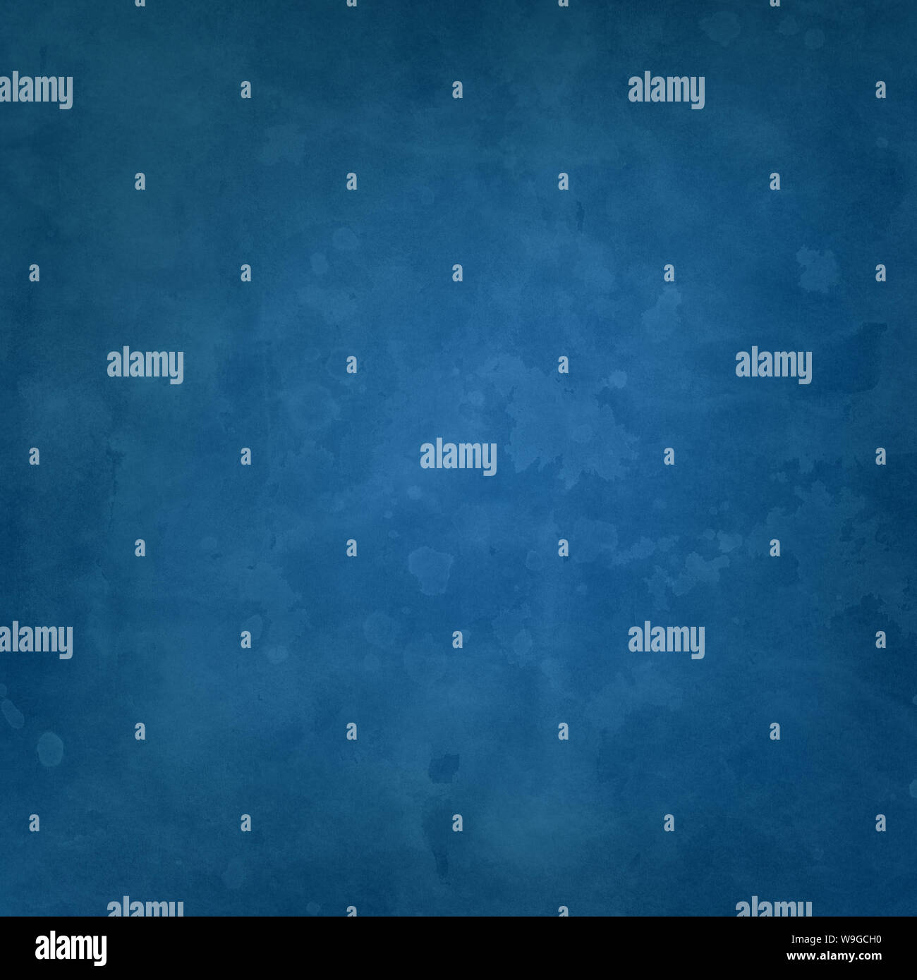 Solid blue background with faint vintage grunge texture, old paper ...
