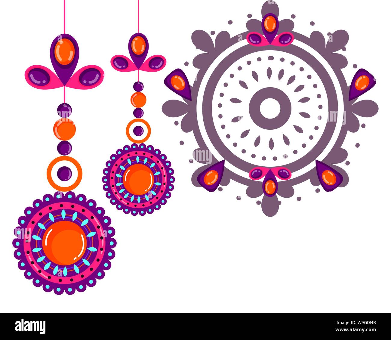 Amulet design, Bohemic ornament meditation indian decoration ethnic ...