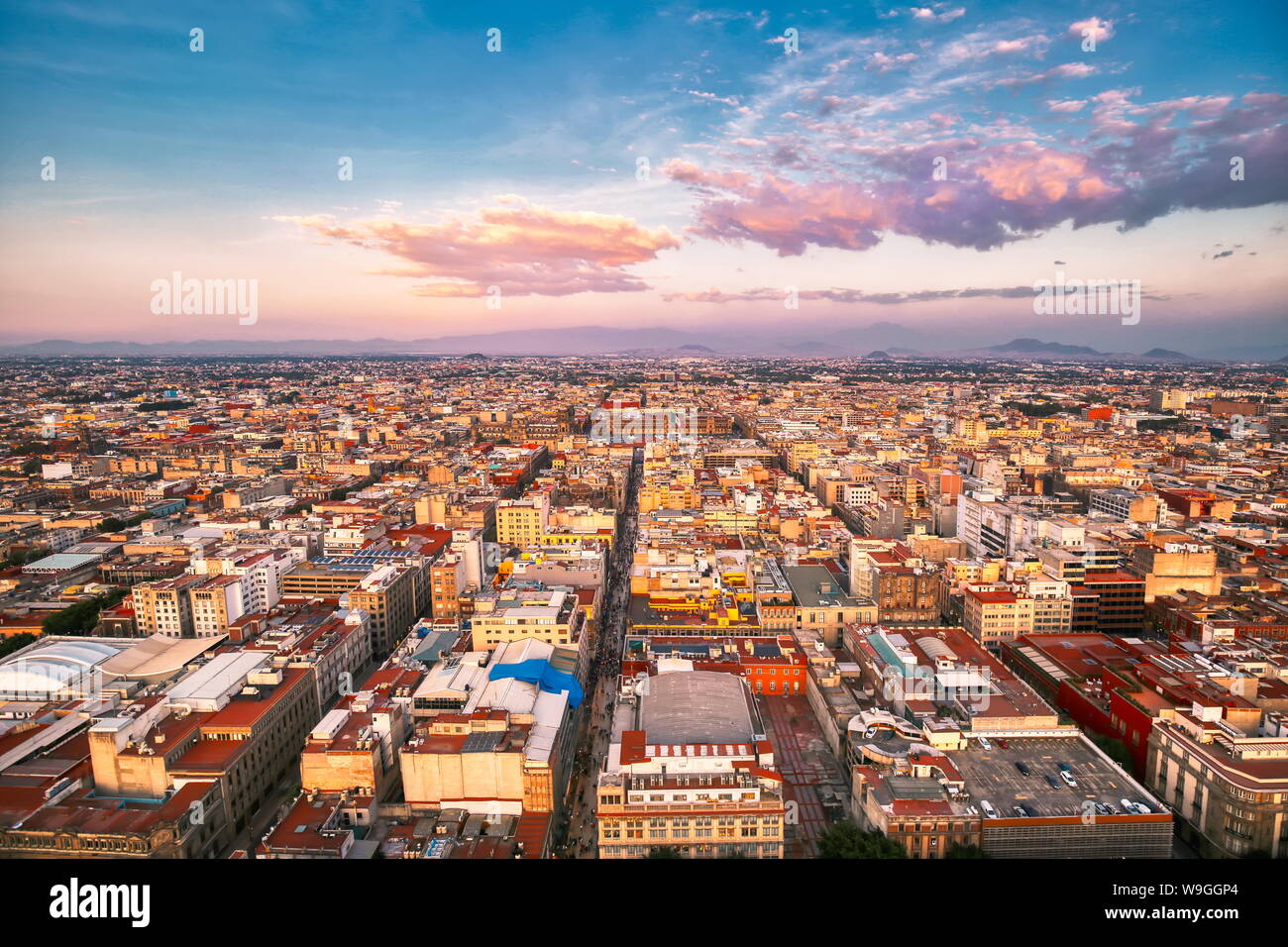 Mexico city aerial hi-res stock photography and images - Alamy