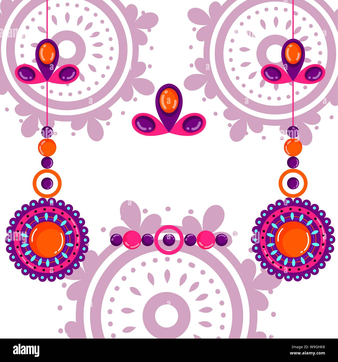 Amulet design, Bohemic ornament meditation indian decoration ethnic ...