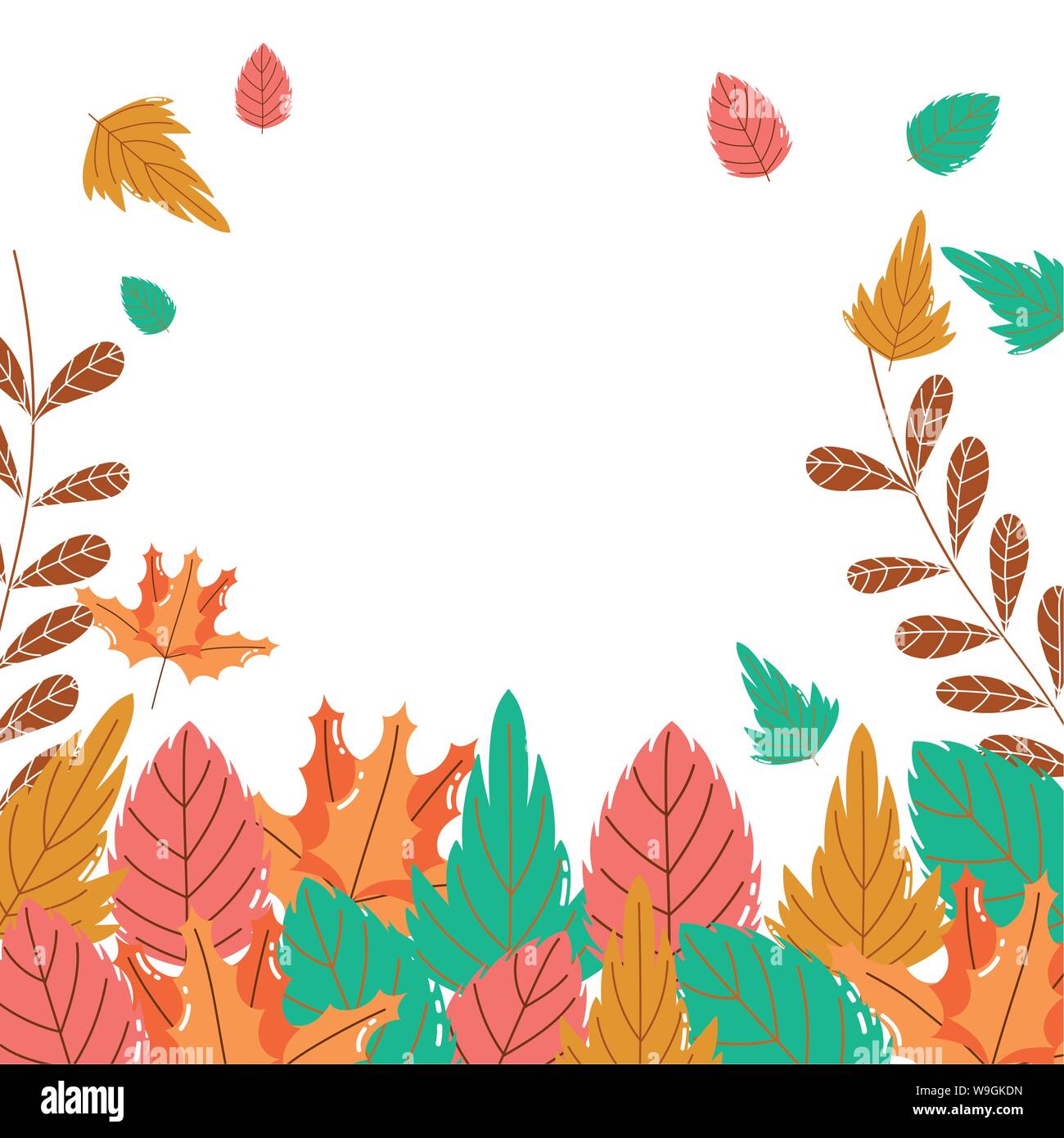 Leaves design, Plant floral garden nature decoration ornament and ...