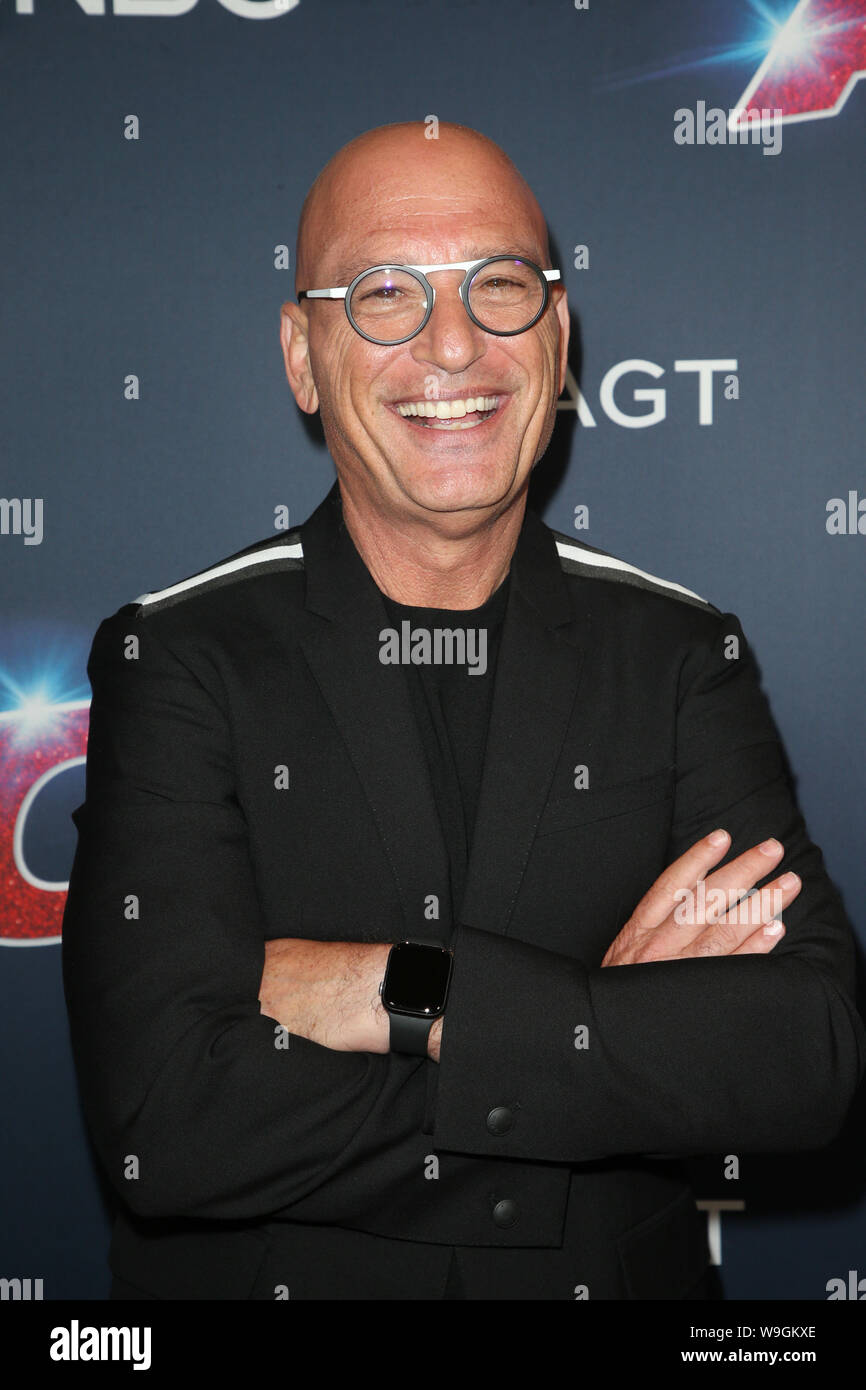 Hollywood, Ca. 13th Aug, 2019. Howie Mandel at AmericaÕs Got Talent ...