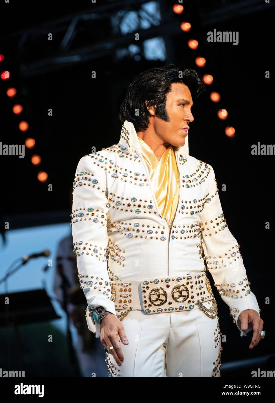 Gordon Hendricks aka Elvis Presley Stock Photo - Alamy