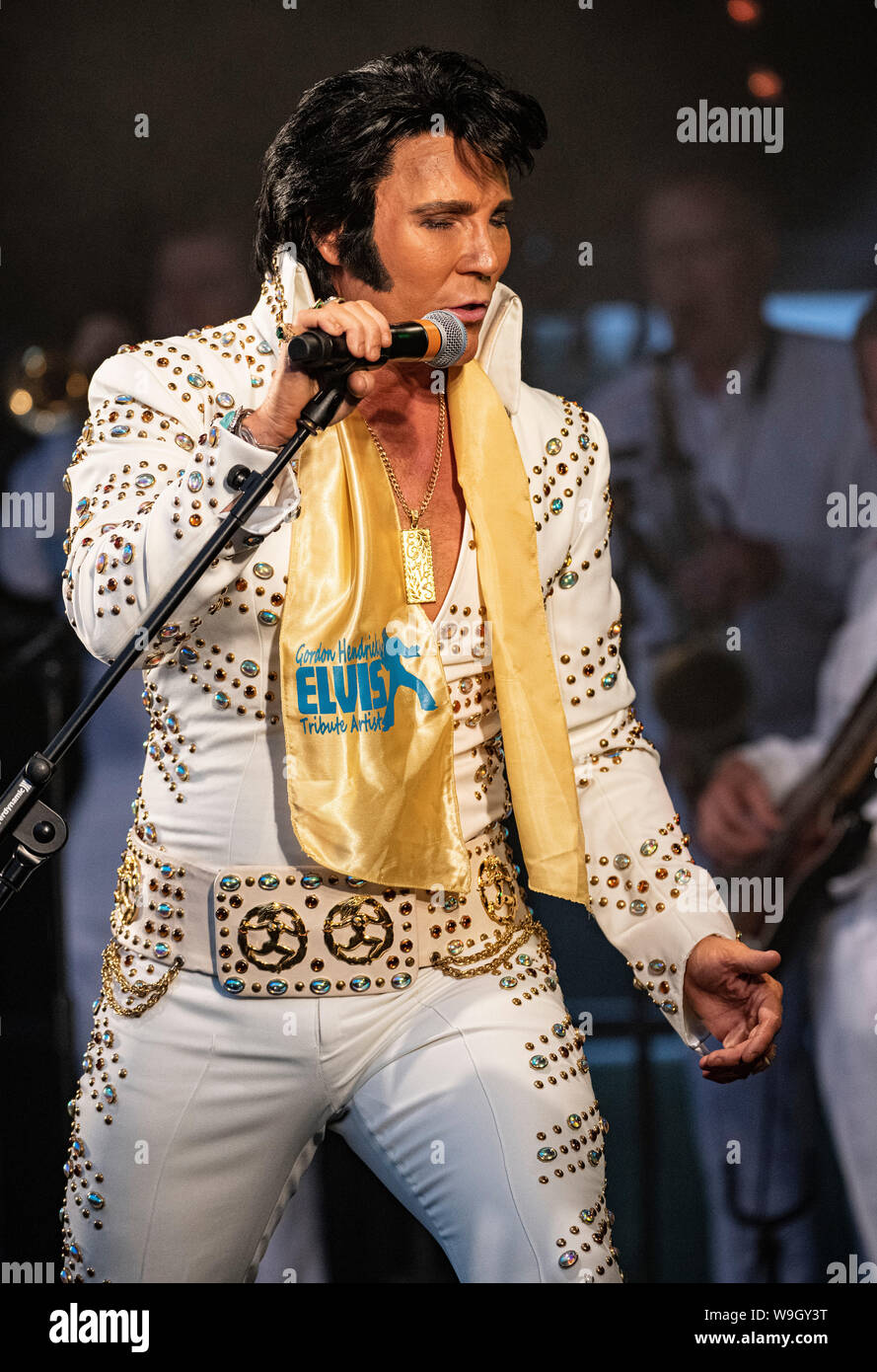 Gordon Hendricks aka Elvis Presley Stock Photo - Alamy