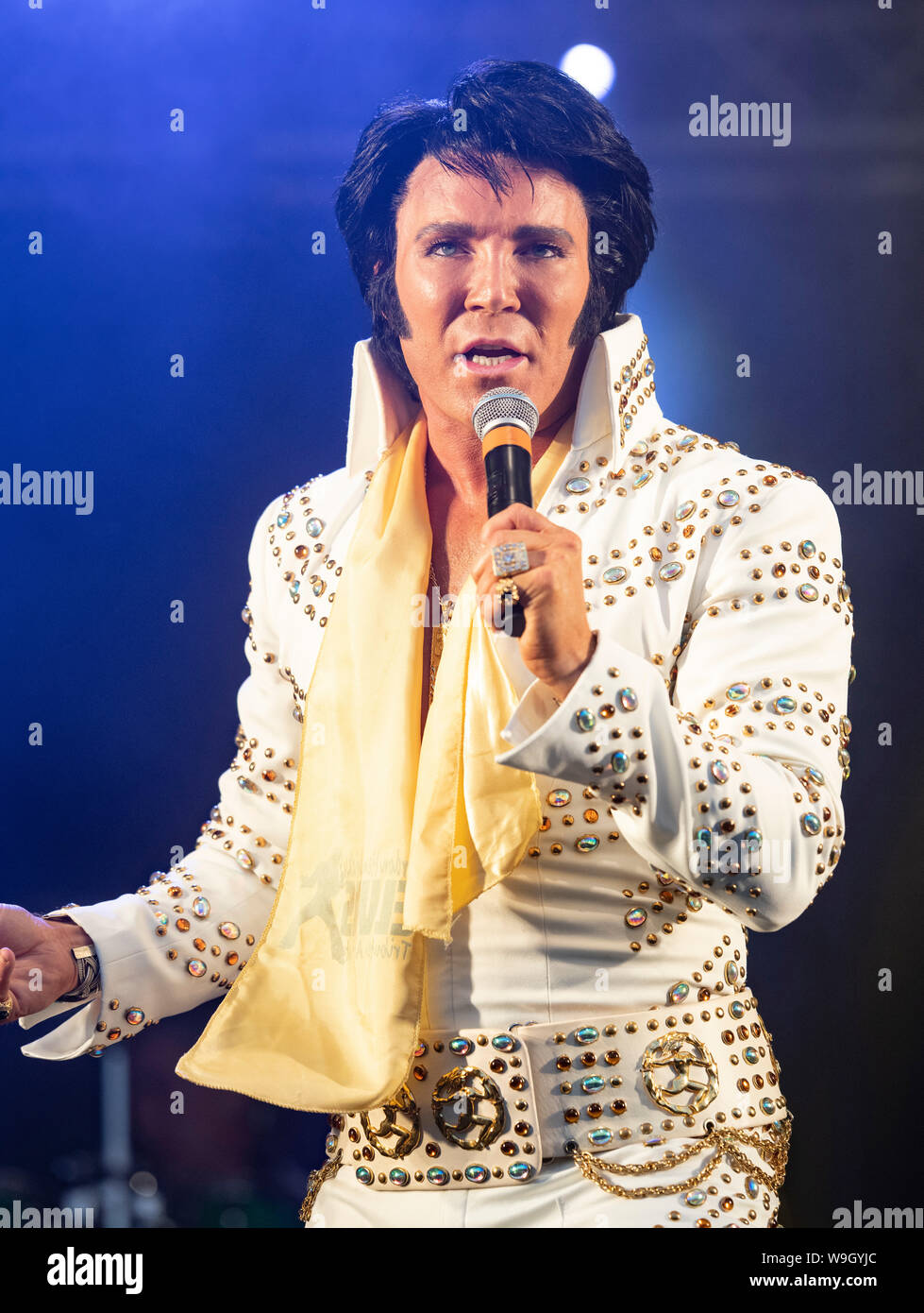 Gordon Hendricks aka Elvis Presley Stock Photo - Alamy