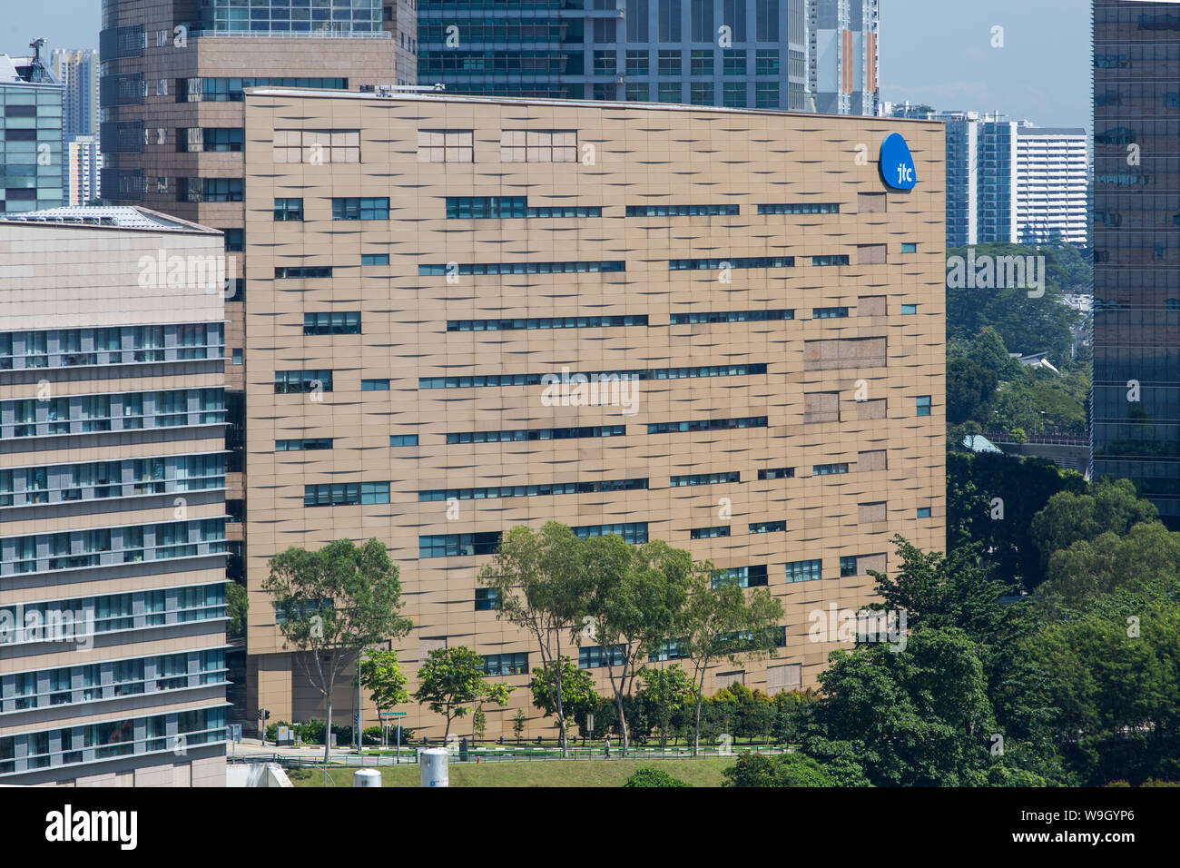 Biopolis architecture, Singapore Stock Photo - Alamy