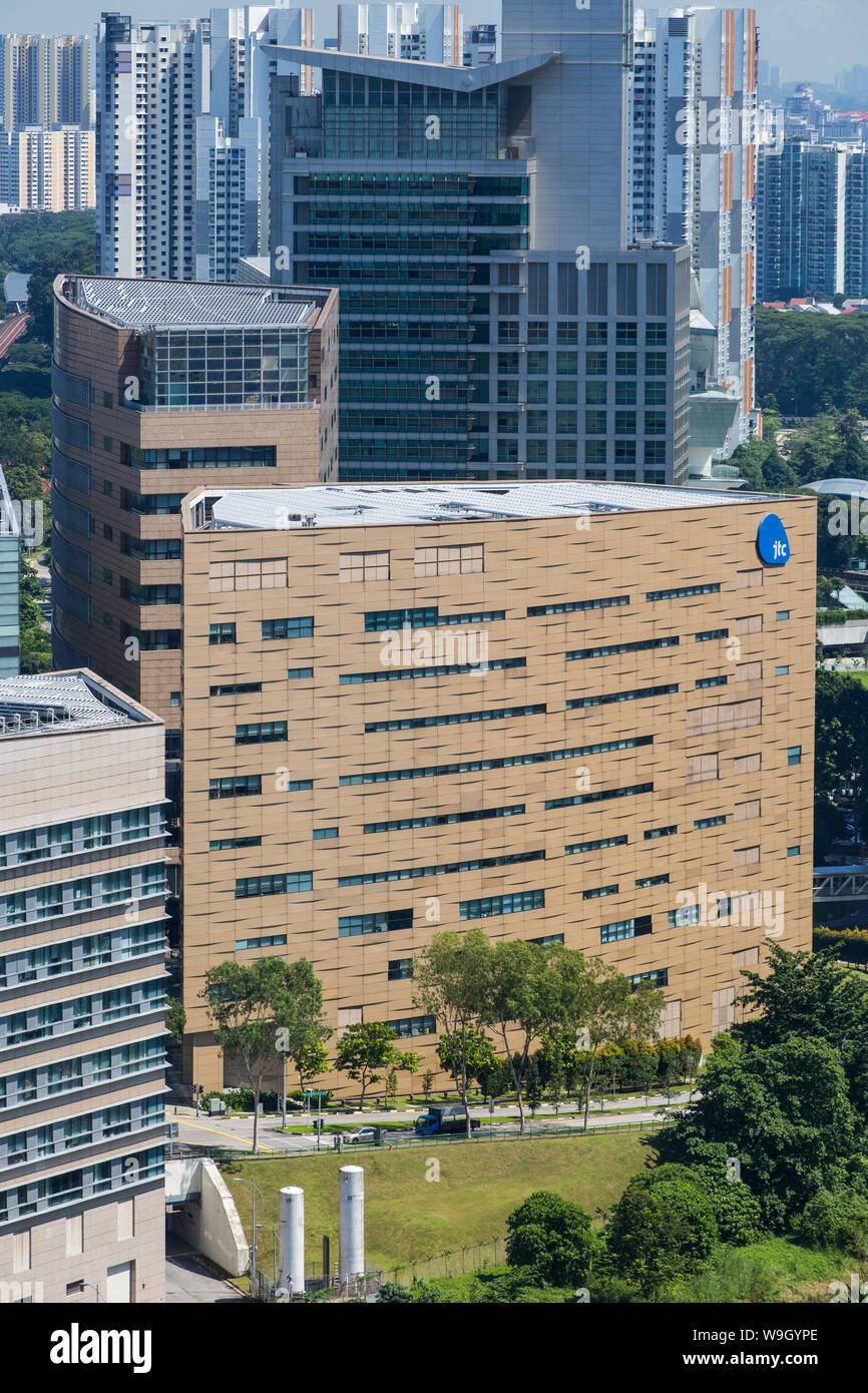 Biopolis architecture, Singapore Stock Photo - Alamy