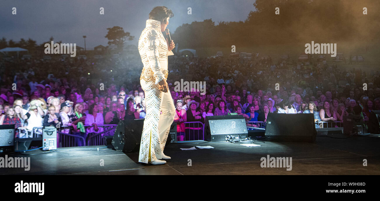 Gordon Hendricks aka Elvis Presley Stock Photo - Alamy