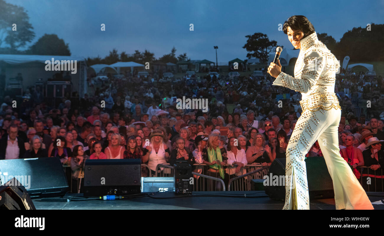 Gordon Hendricks aka Elvis Presley Stock Photo - Alamy