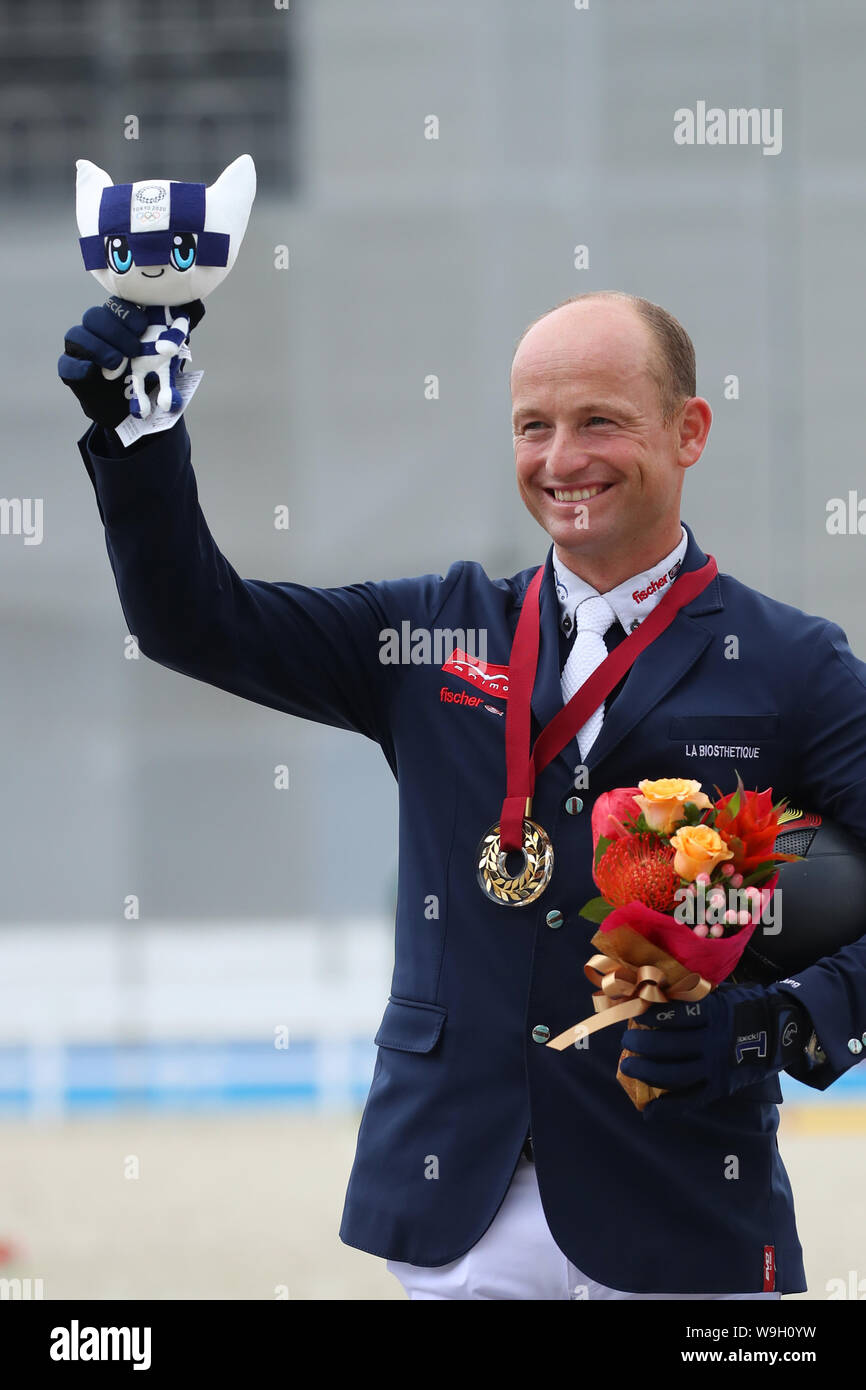 Tokyo, Japan. 14th Aug, 2019. Jung Michael & Fischerwild Wave (GER ...
