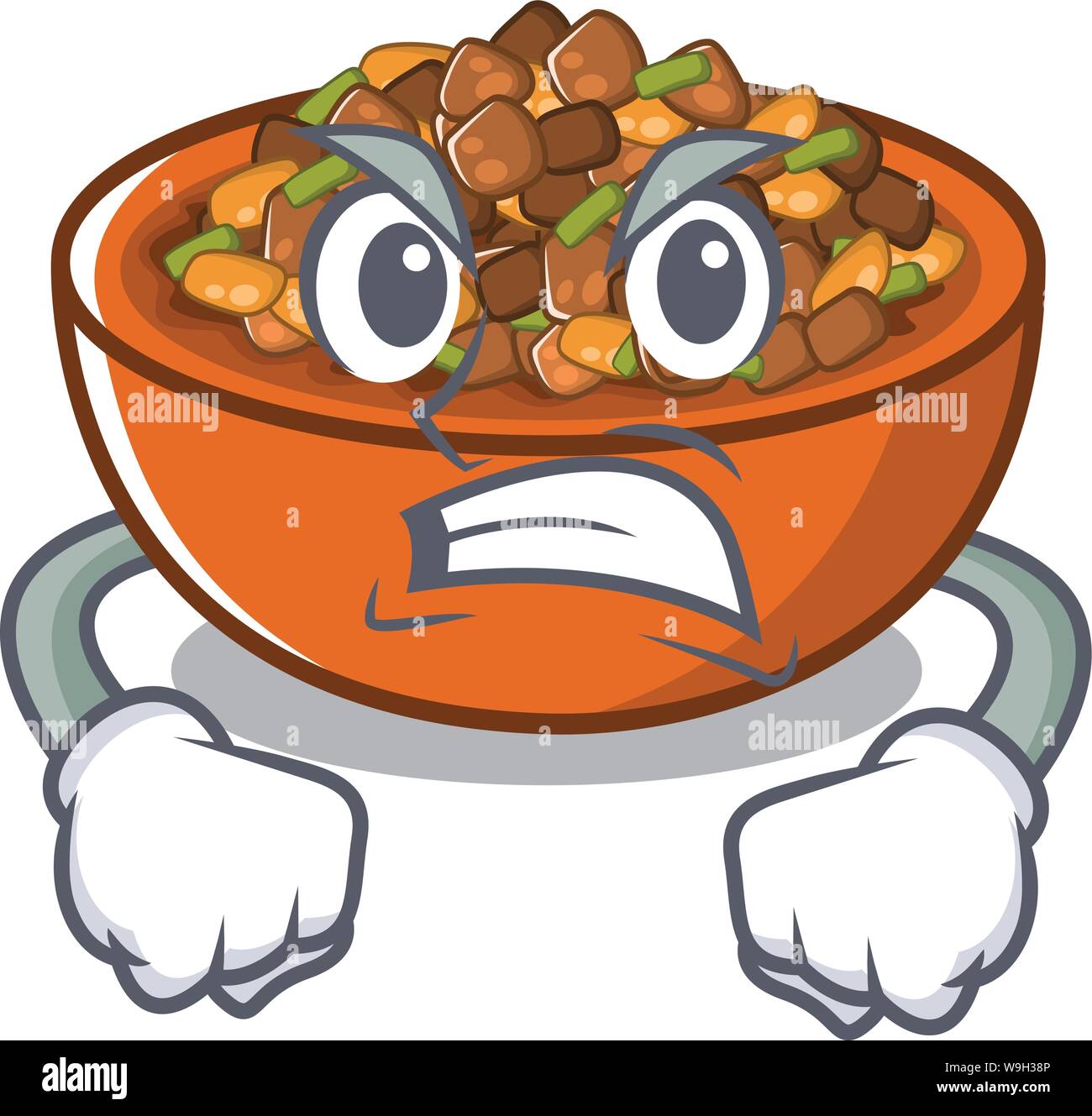 Kung pao chicken vector hi-res stock photography and images - Alamy