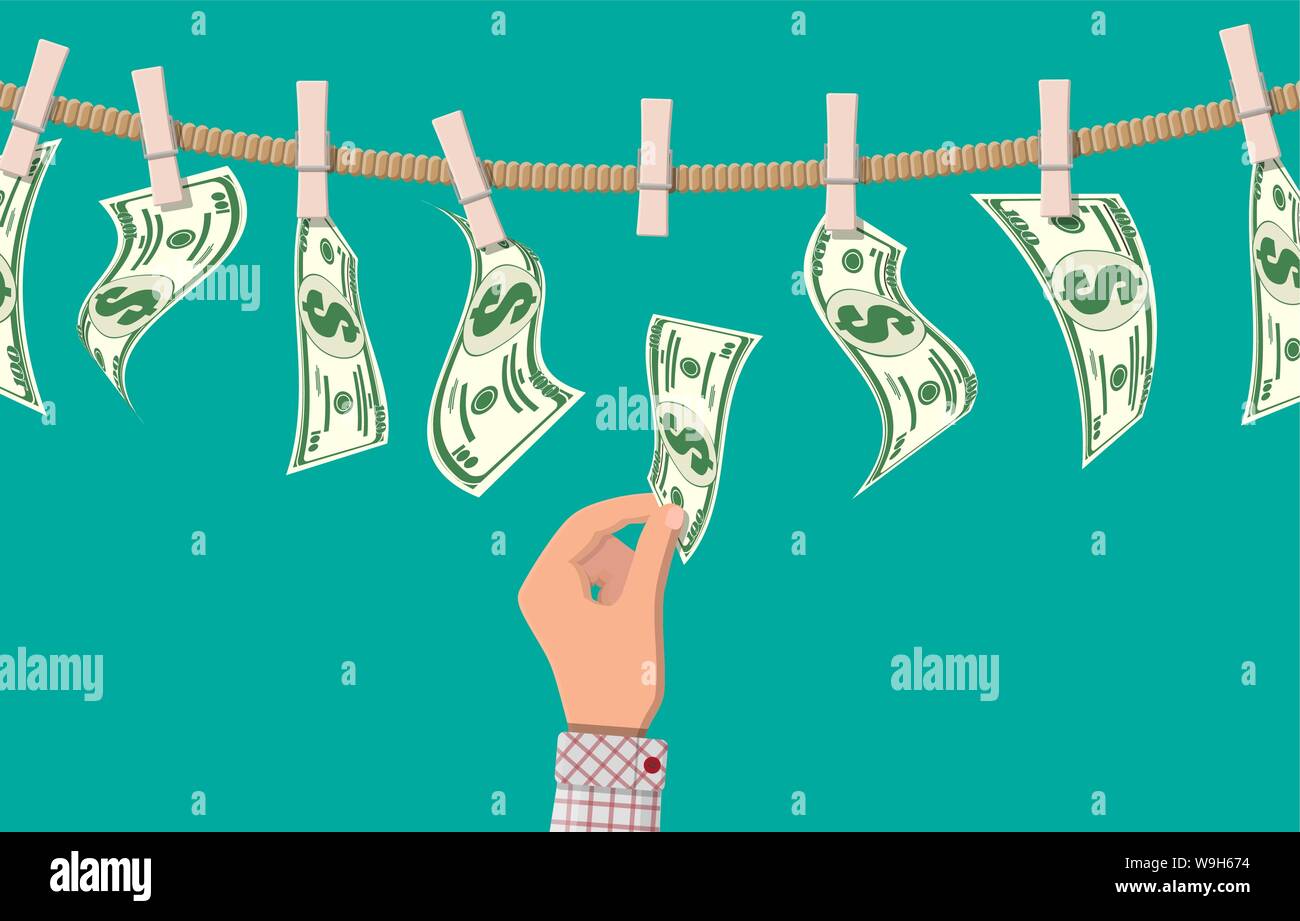 Illegal payments Stock Vector Images - Alamy