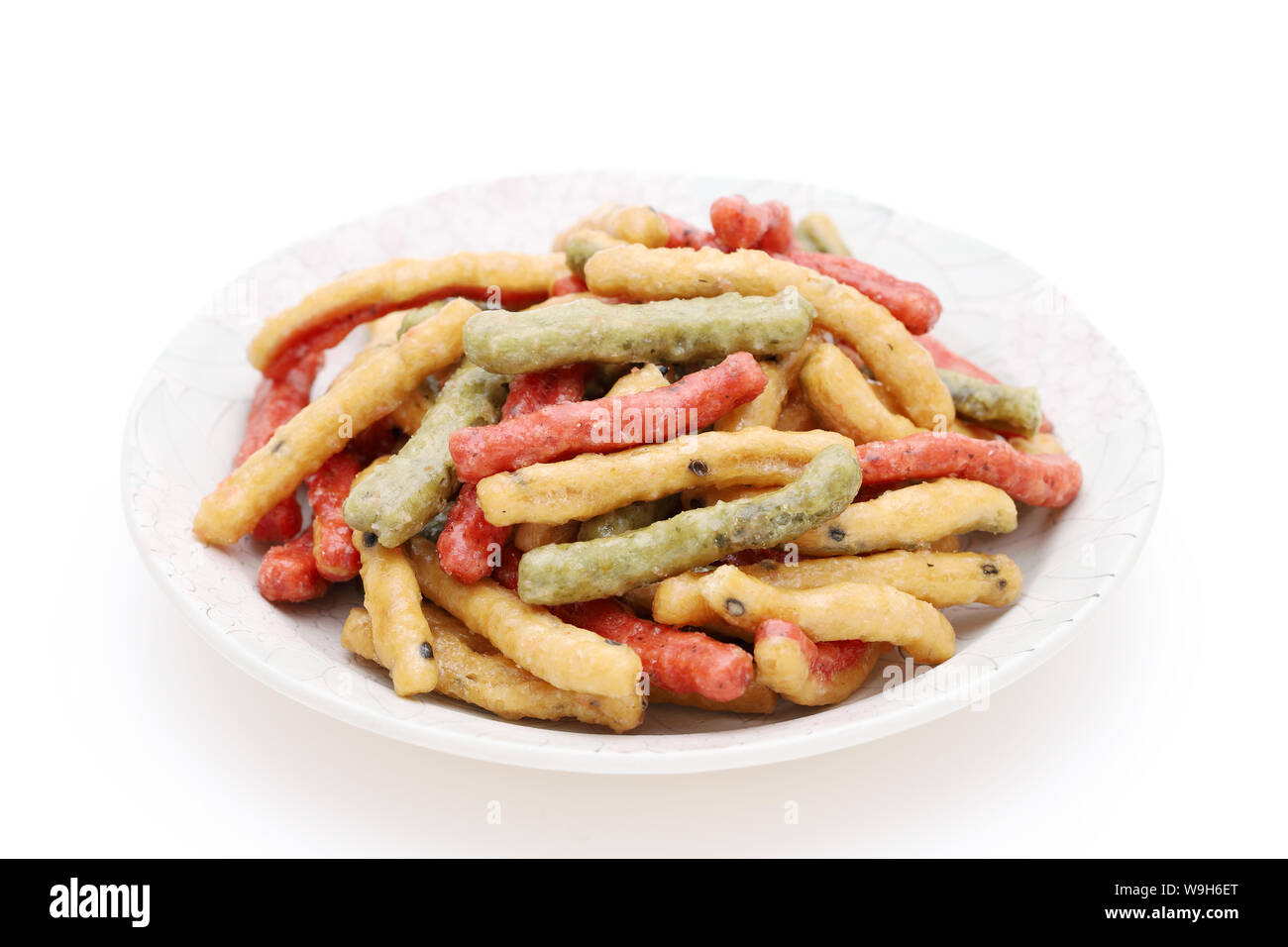 Traditional Japanese snack food, Karinto fried cookies Stock Photo - Alamy