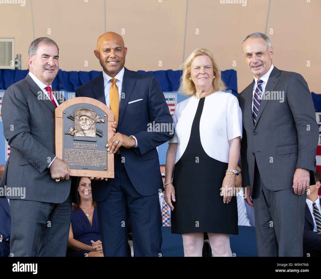 2019 MLB Cooperstown Induction Ceremony - Mariano Rivera, Roy Halladay ...