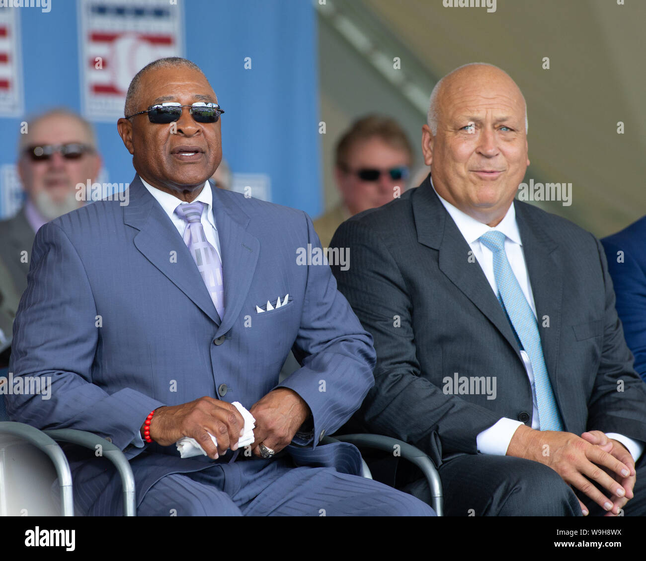 2019 MLB Cooperstown Induction Ceremony - Mariano Rivera, Roy Halladay ...