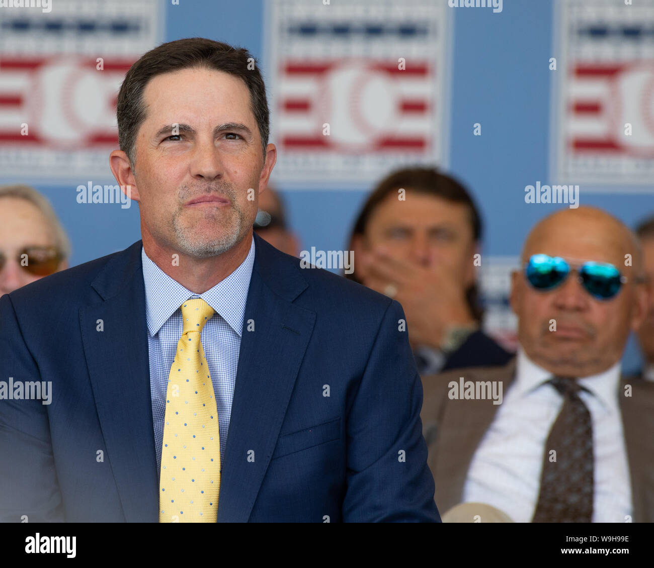 2019 MLB Cooperstown Induction Ceremony - Mariano Rivera, Roy Halladay ...