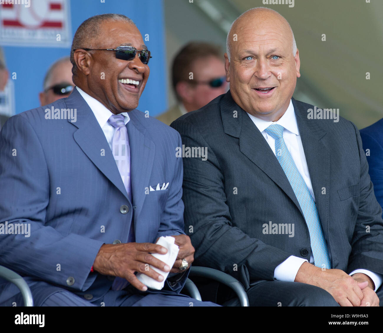 2019 MLB Cooperstown Induction Ceremony - Mariano Rivera, Roy Halladay ...